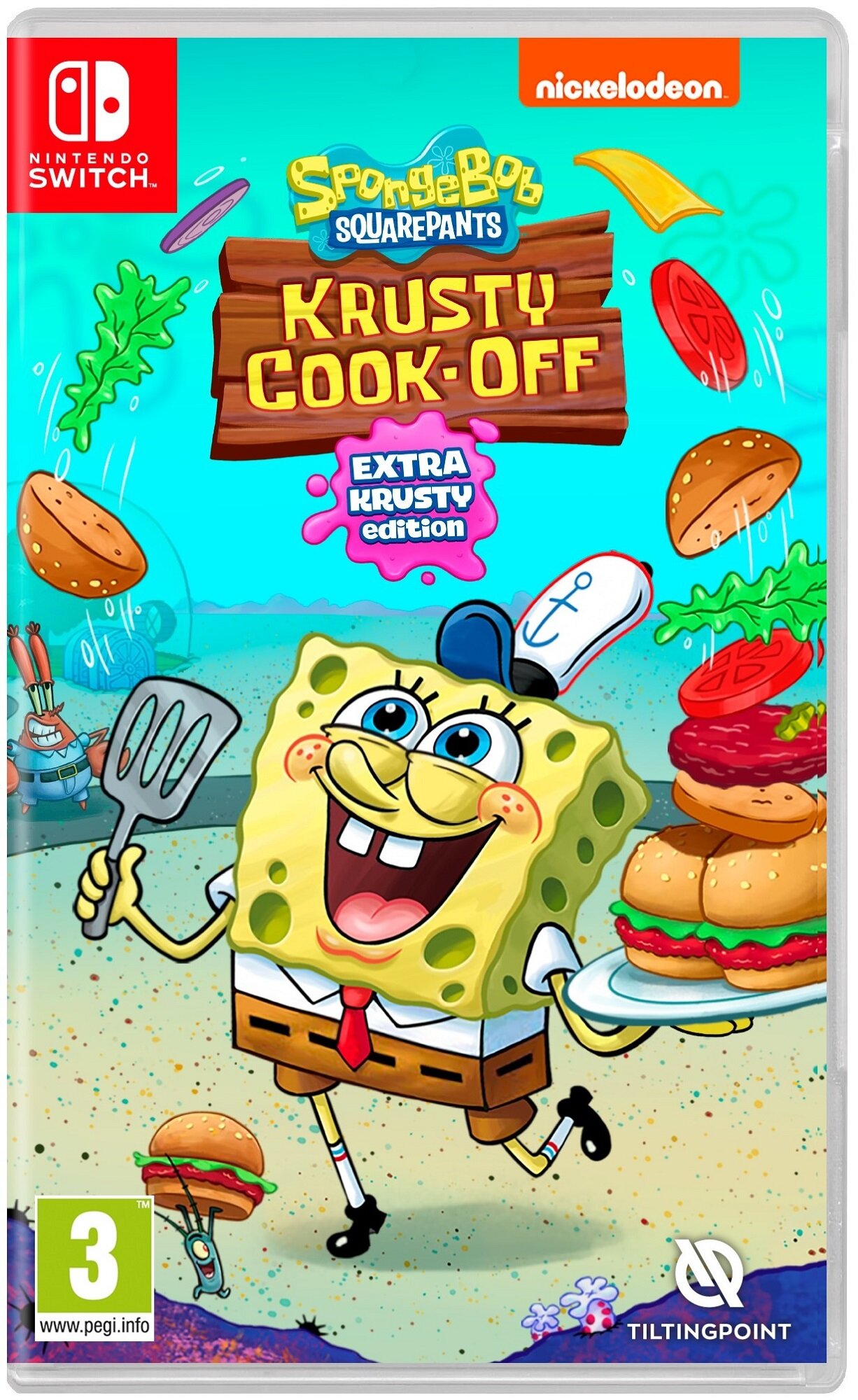 SpongeBob: Krusty Cook-Off - Extra Krusty Edition Gra NINTENDO SWITCH ...