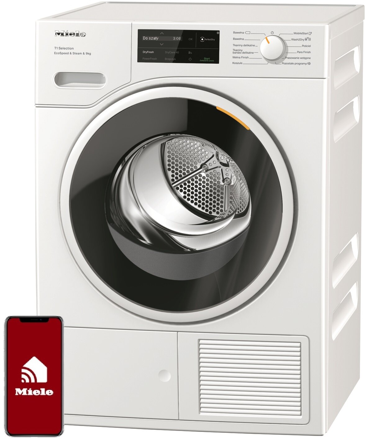 MIELE TSL 783 WP EcoSpeed Suszarka - niskie ceny i opinie w Media Expert