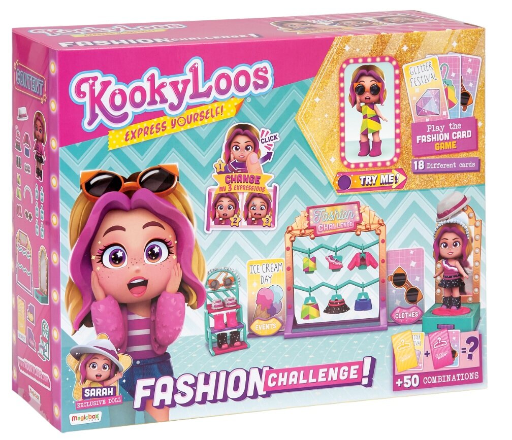 MAGIC BOX KookyLoos Fashion Challenge PKLSP114IN10 Lalka - niskie ceny ...