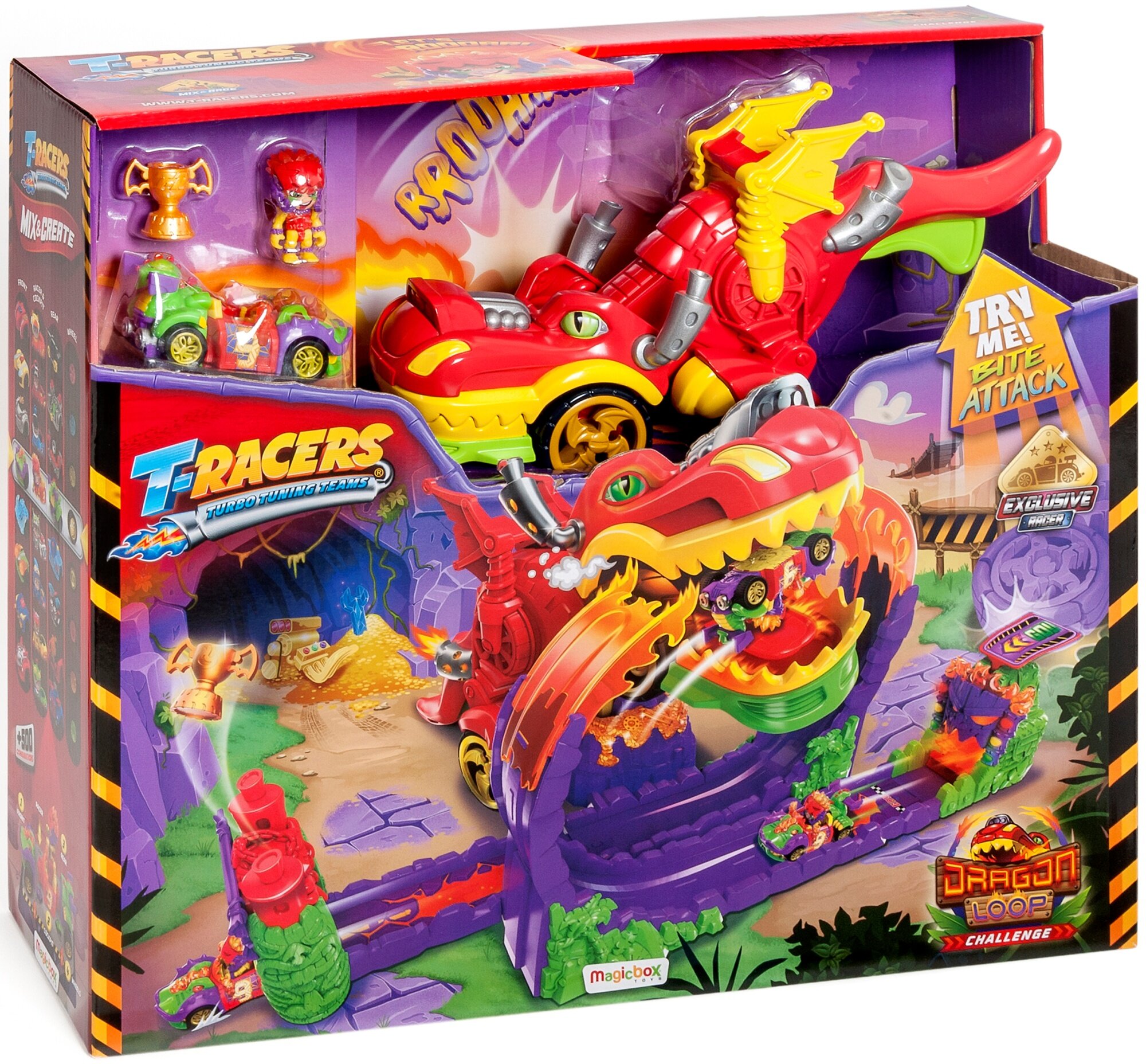 MAGIC BOX T-Racers Dragon Loop PTRSD012IN10 Tor - niskie ceny i opinie ...