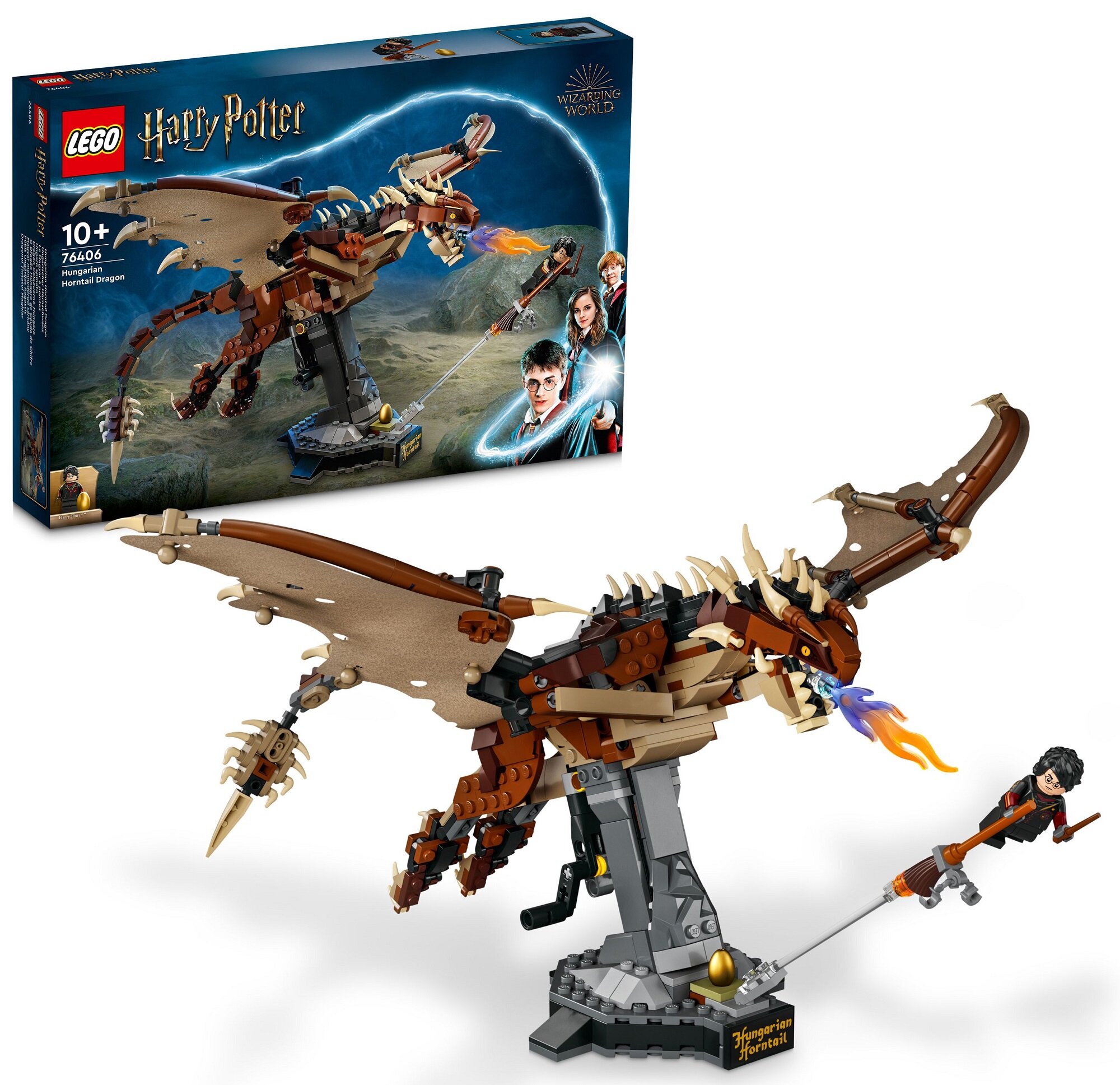 LEGO 76406 Harry Potter Smok rogogon węgierski - niskie ceny i opinie w ...