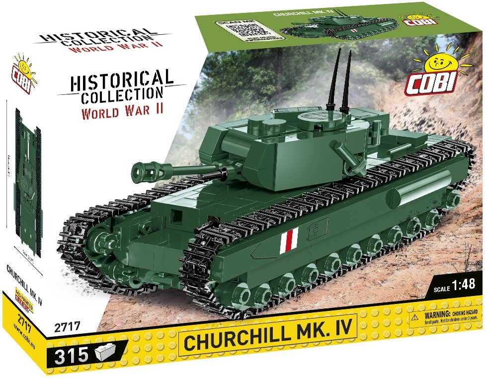 COBI Historical Collection World War II Churchill MK.IV COBI-2717 ...