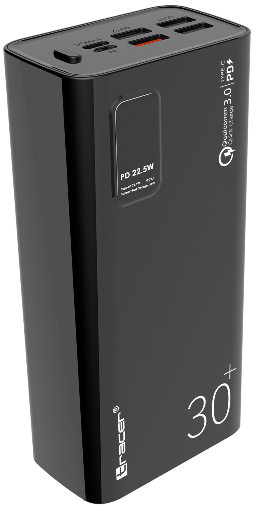 TRACER Modi 30000 mAh QC3.0 + PD + SCP Czarny Powerbank - niskie ceny i ...