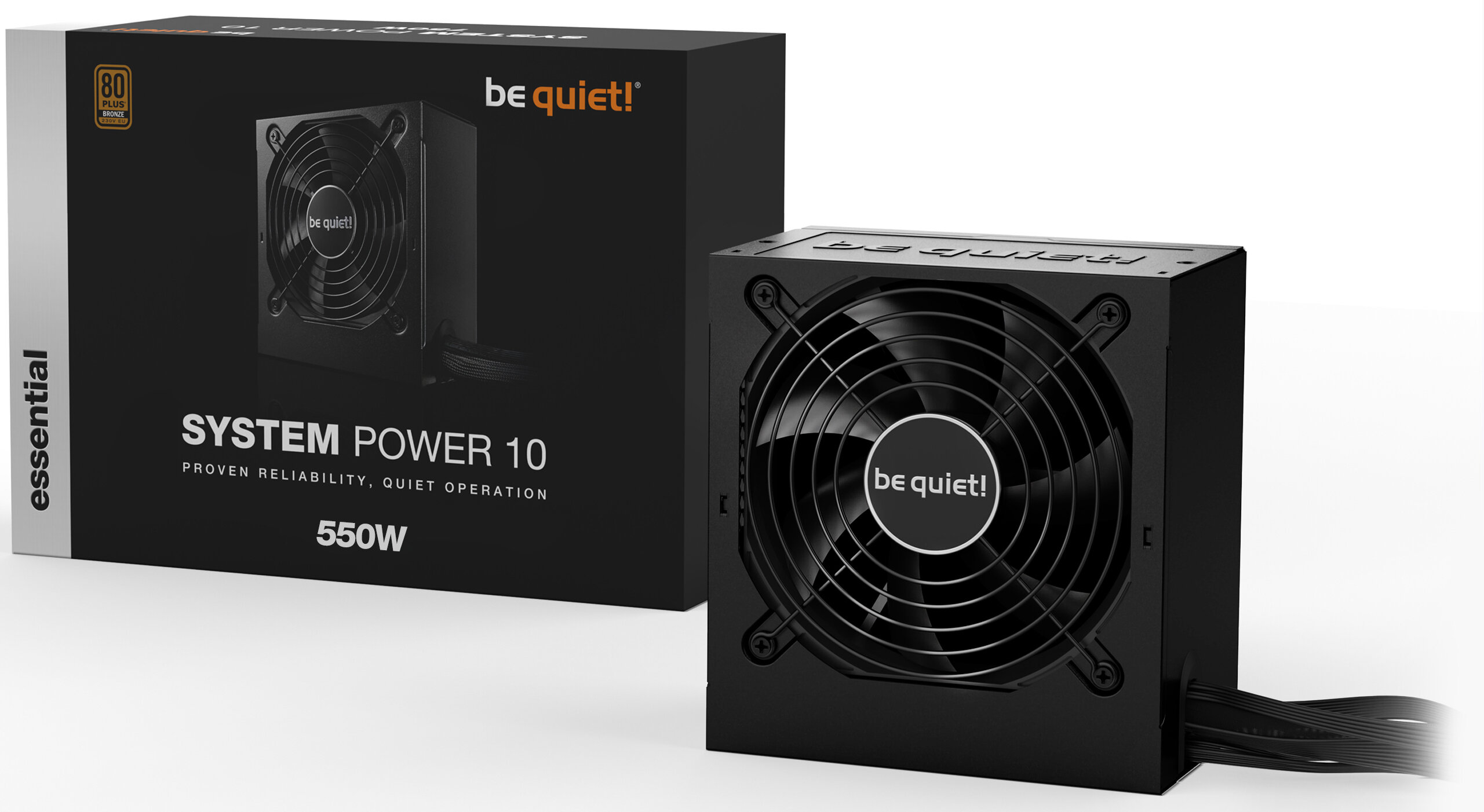 BE QUIET! System Power 10 550W 80 Plus Bronze Zasilacz - niskie ceny i opinie w Media Expert