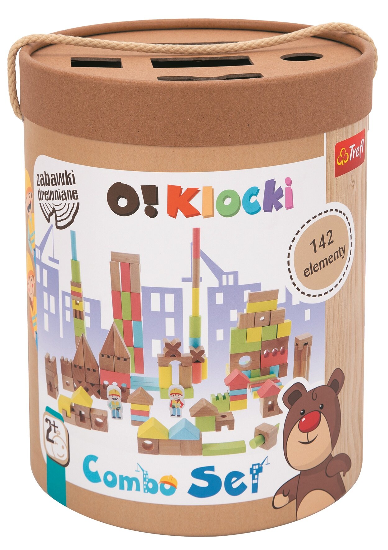 TREFL O!Klocki Combo Set 61516 Klocki drewniane - niskie ceny i opinie ...
