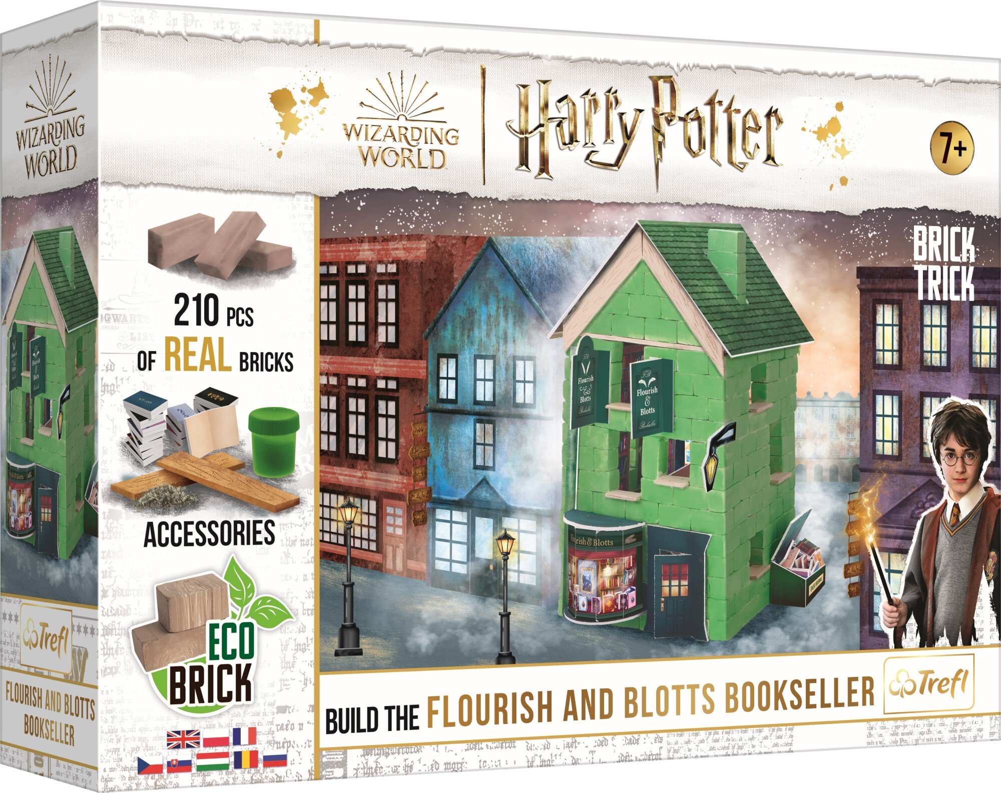 TREFL Brick Trick Harry Potter Flourish and Blotts Bookseller 61683 ... TREFL Brick Trick Harry Potter Flourish and Blotts Bookseller 61683 ...