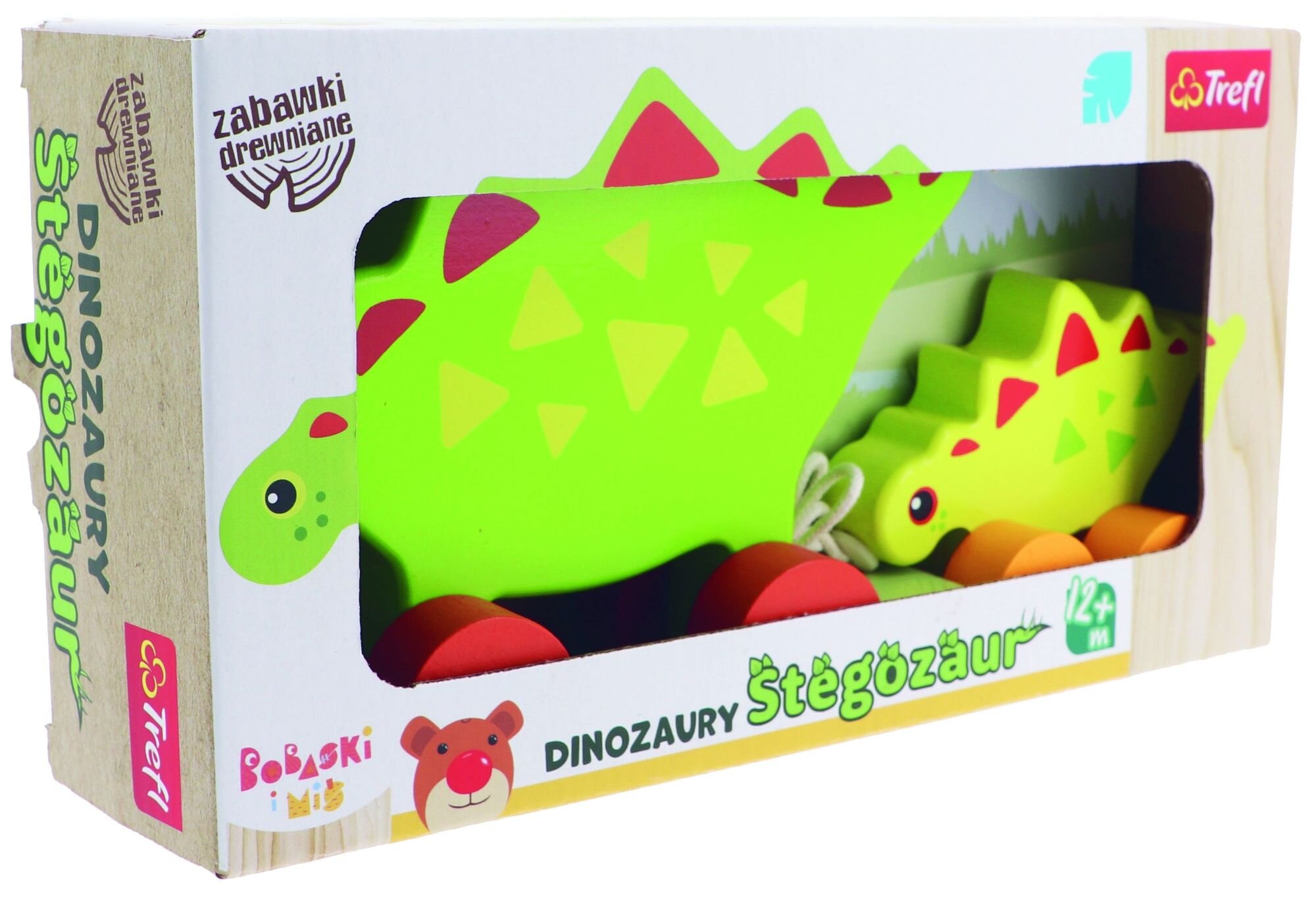 TREFL Bobaski i Miś Stegozaur 61593 Zabawka - niskie ceny i opinie w ...
