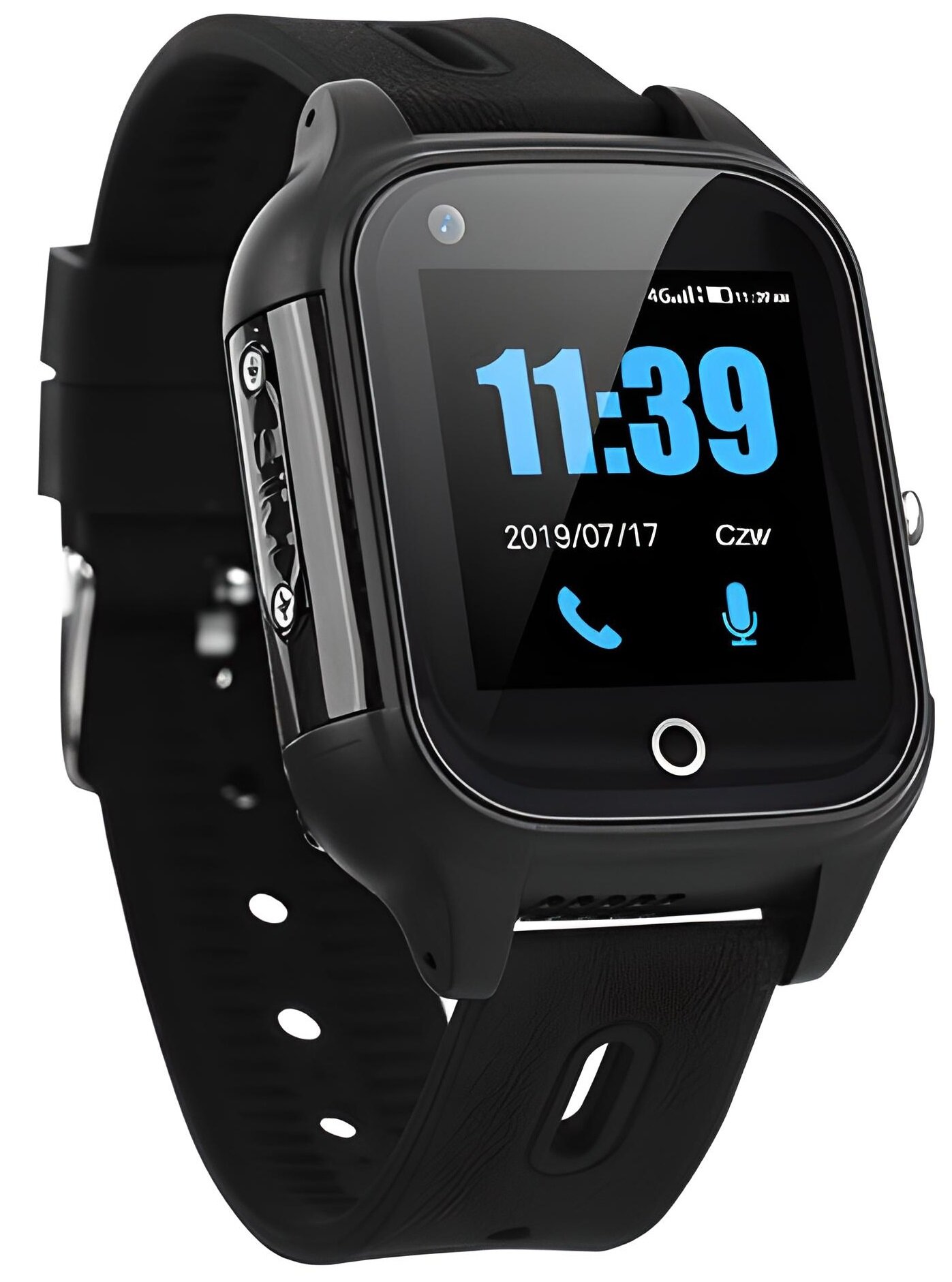 GOGPS FA28S Czarny Smartwatch - niskie ceny i opinie w Media Expert