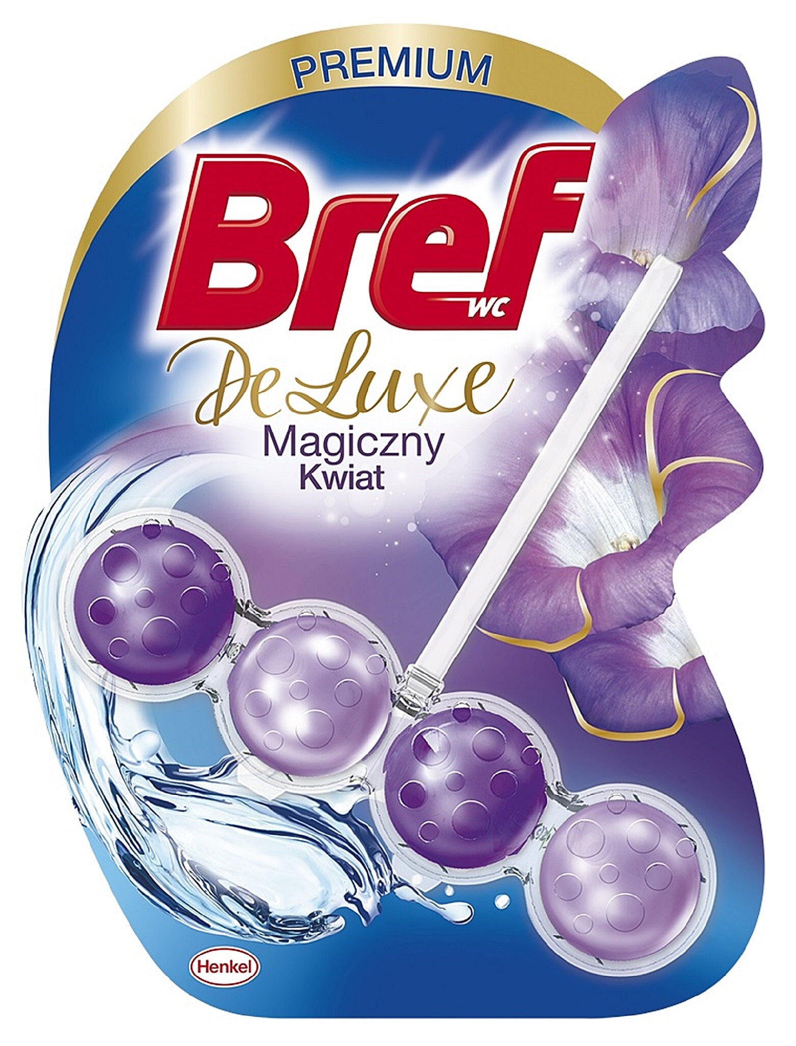 BREF Deluxe Magiczny Kwiat 50g Kostka do WC - niskie ceny i opinie w ...