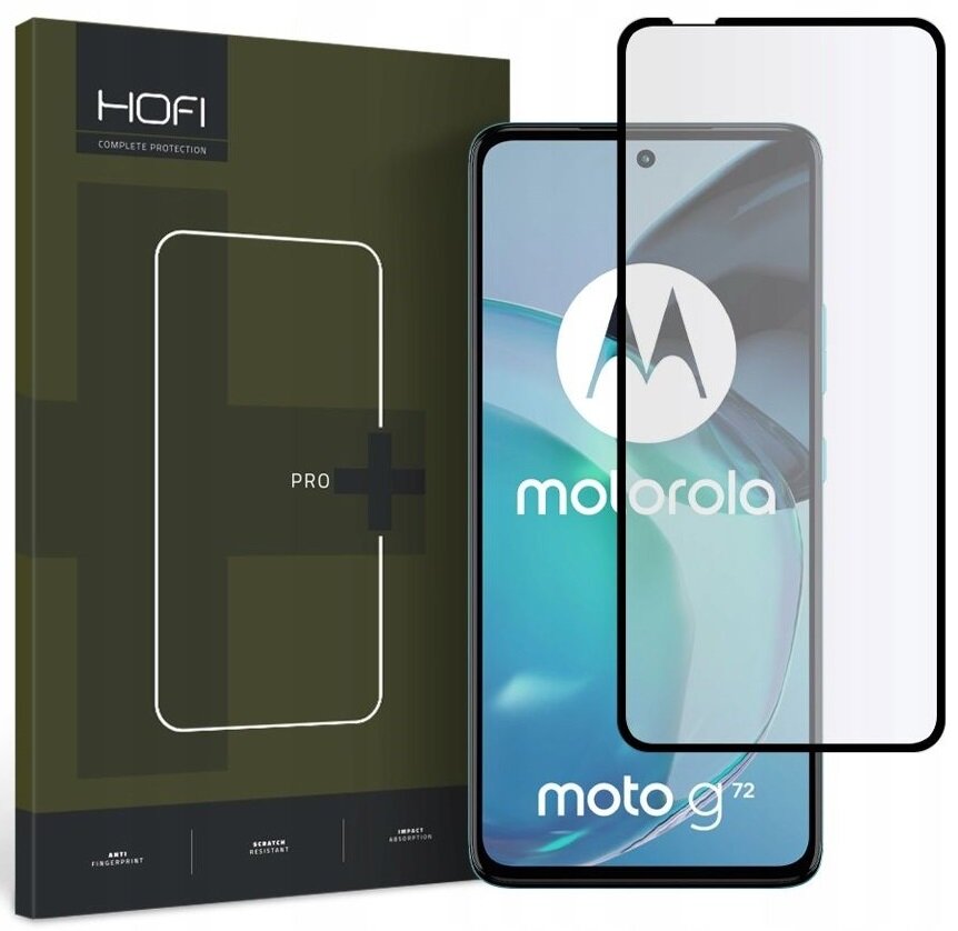 HOFI Glass Pro+ do Motorola Moto G72 Czarny Szkło hartowane - niskie ...