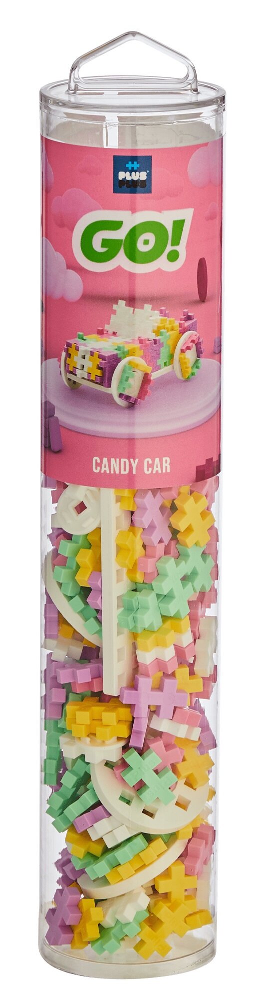 PLUS-PLUS Tuba Candy Car 014-4258 Klocki plastikowe - niskie ceny i opinie w Media Expert