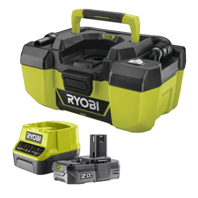 RYOBI R18PV-0 + Akumulator RYOBI ONE+ RC18120-120 2Ah 18V + ładowarka ... RYOBI R18PV-0 + Akumulator RYOBI ONE+ RC18120-120 2Ah 18V + ładowarka ...