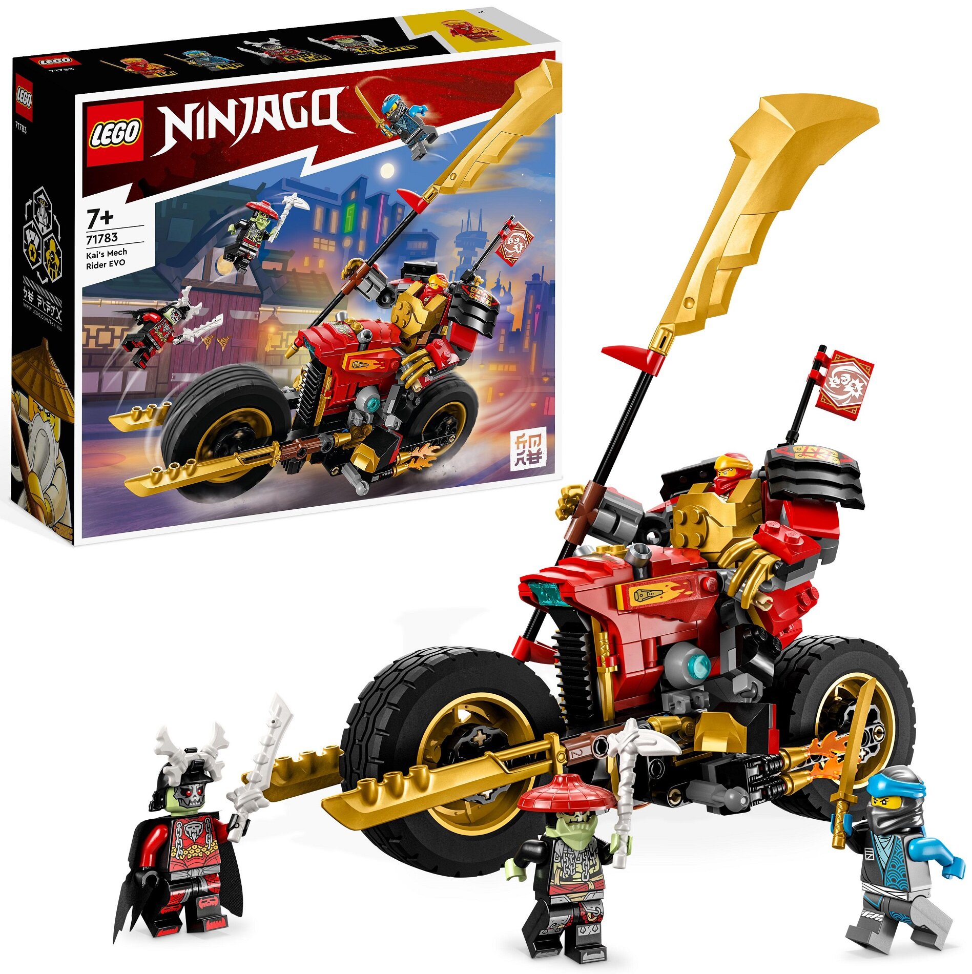 LEGO 71783 NINJAGO Jeździec-Mech Kaia EVO - niskie ceny i opinie w ...