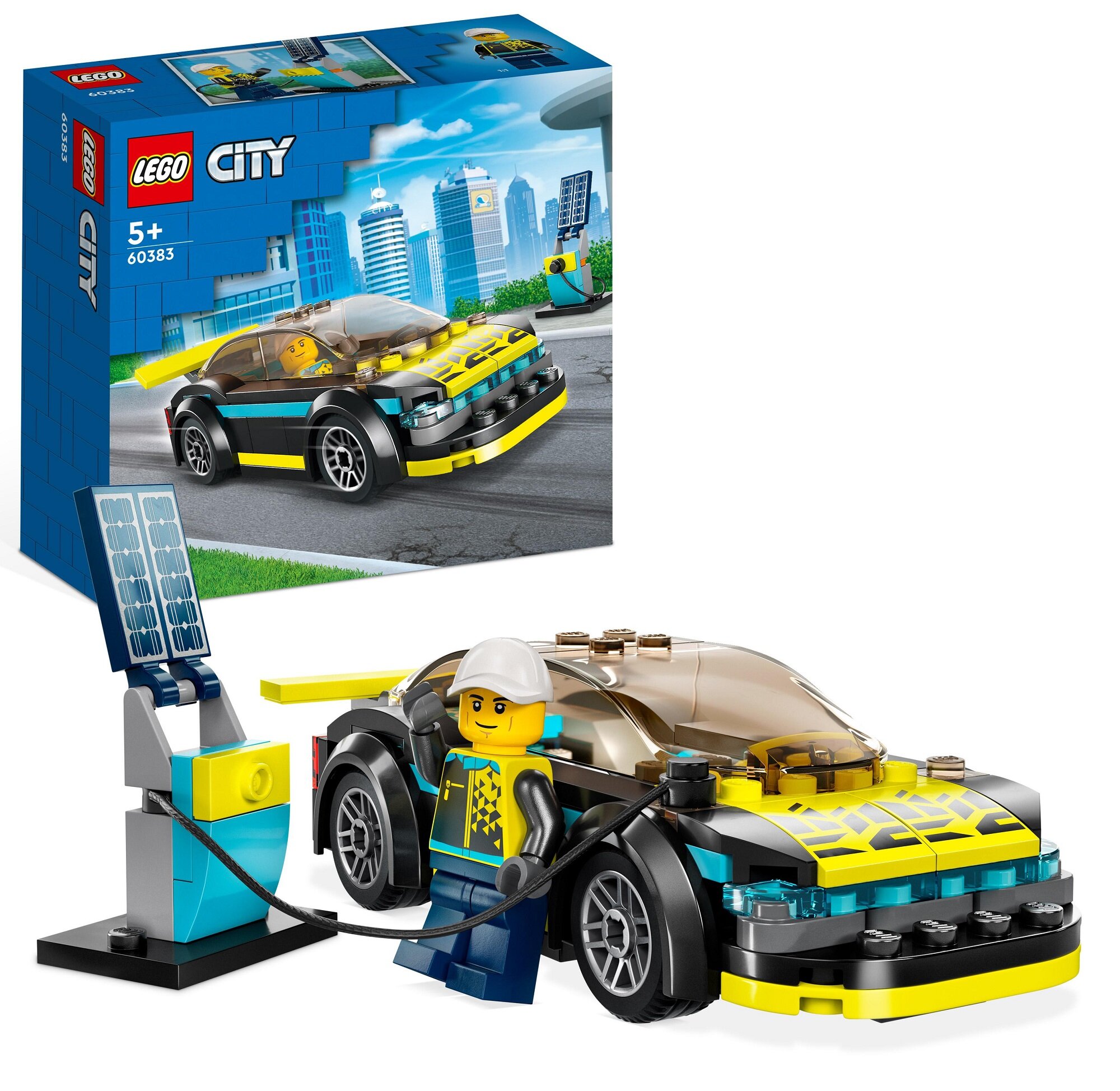 LEGO 60383 City Elektryczny samochód sportowy - niskie ceny i opinie w ...