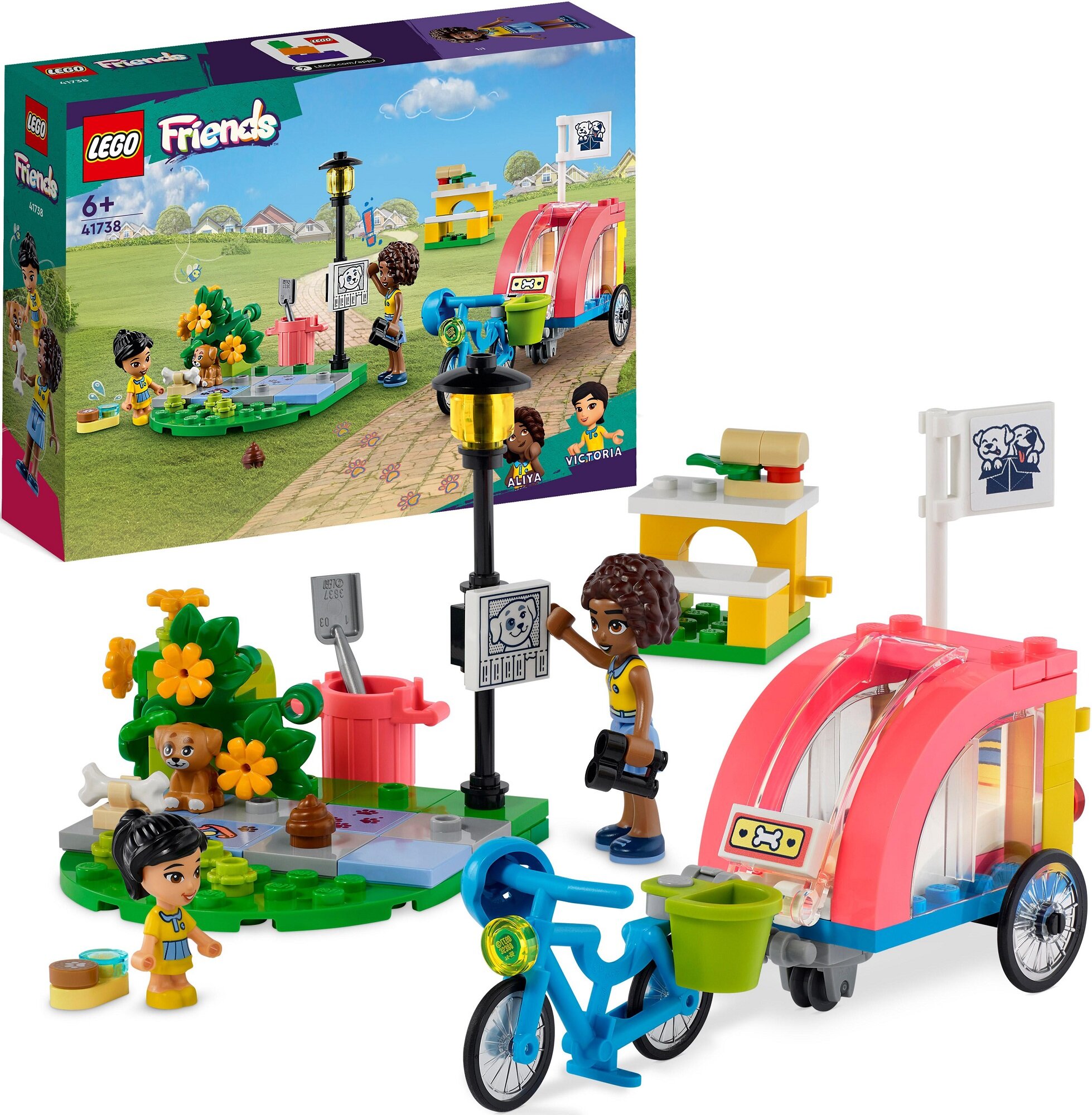 LEGO Friends Rower do ratowania psów 41738 - niskie ceny i opinie w ...