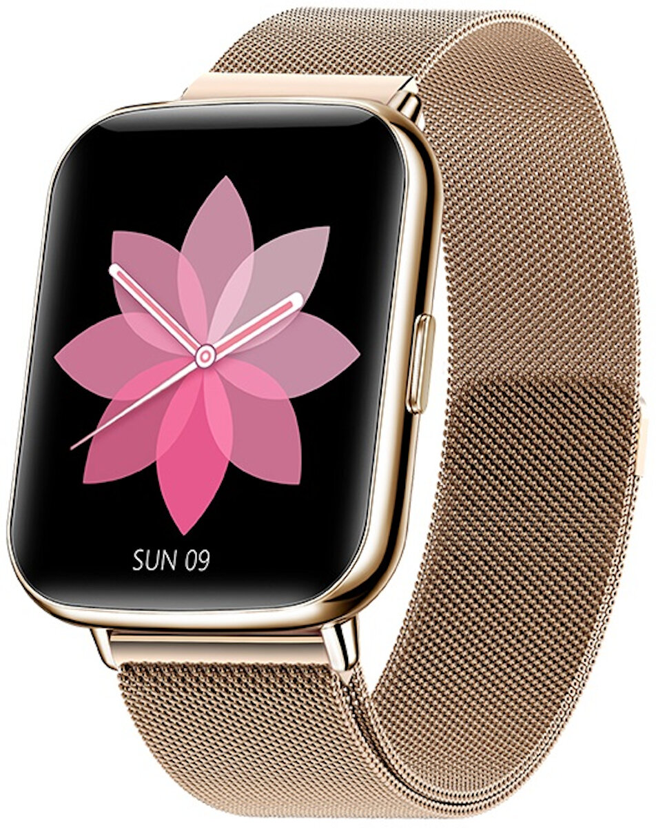 BEMI KIX2 Złoty + Zabezpieczenie ekranu Smartwatch - niskie ceny i ...