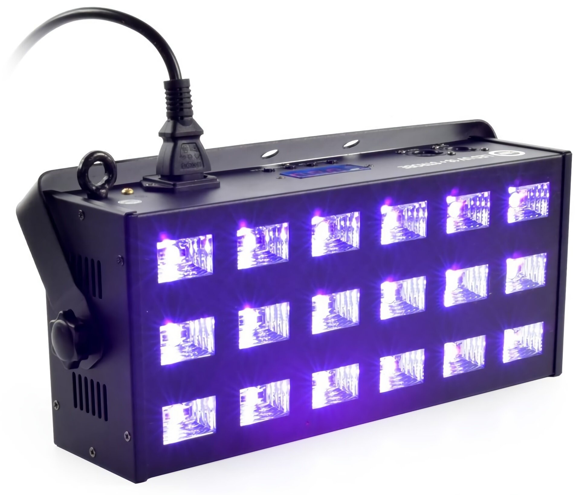 LIGHT4ME LED UV 18x3W Reflektor + Stroboskop - niskie ceny i opinie w ...