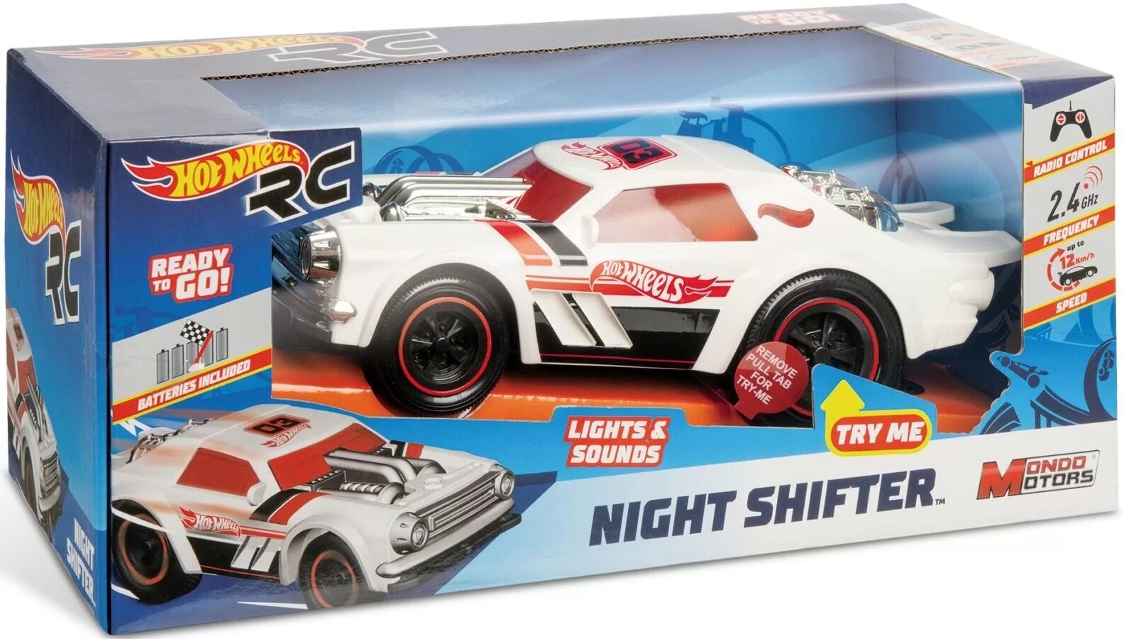 Samochód zdalnie sterowany Hot Wheels Night Shifter - niskie ceny i ...