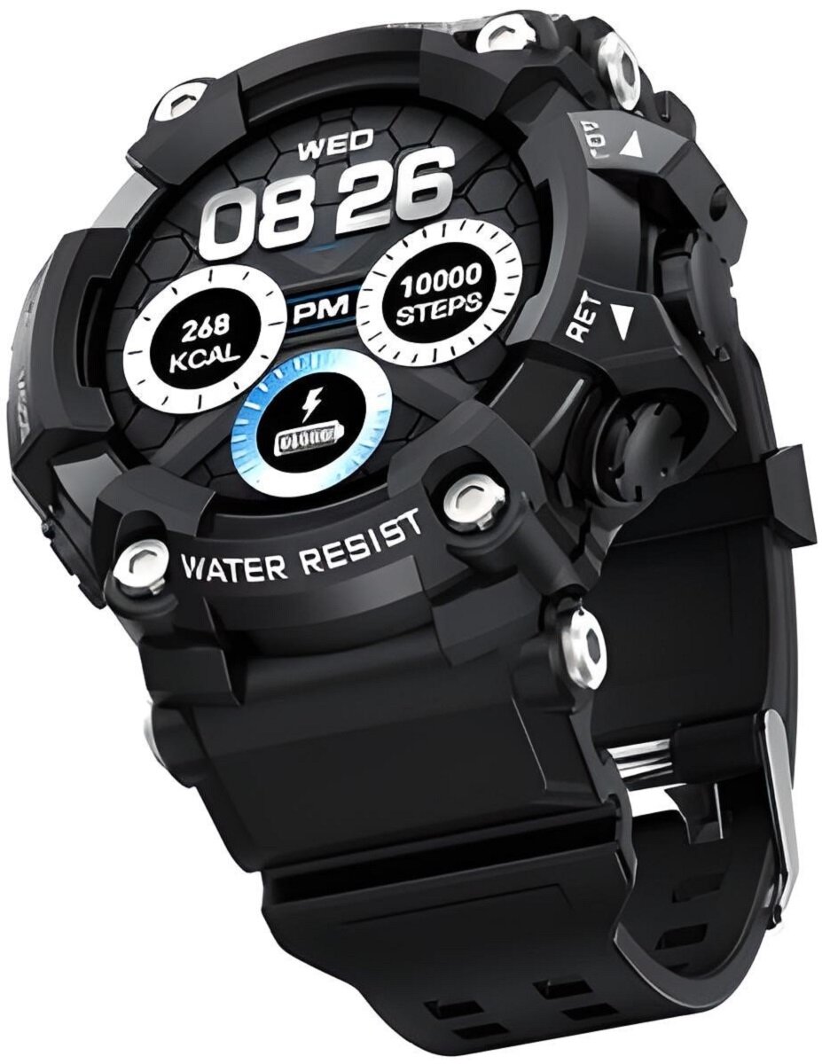 MANTA SWT03BP Czarny Smartwatch - niskie ceny i opinie w Media Expert