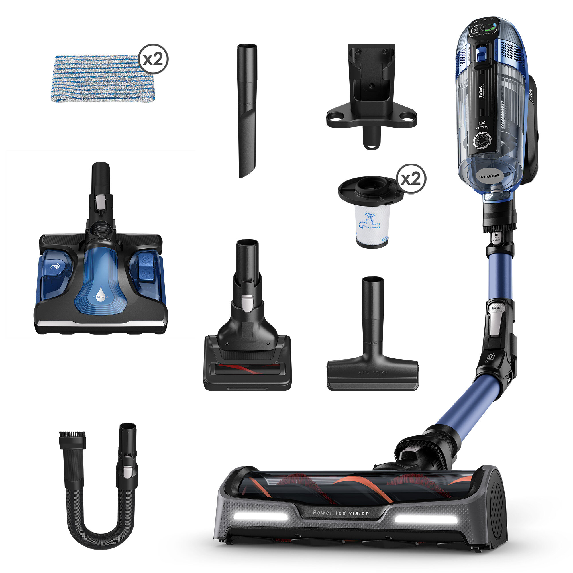 TEFAL X-Force Flex 14.60 Aqua TY99C0 Odkurzacz - niskie ceny i opinie w ...