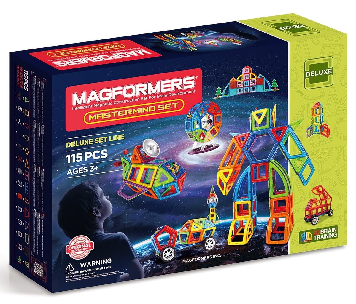 MAGFORMERS Mastermind Set 005-710012 Klocki magnetyczne - niskie ceny i ...