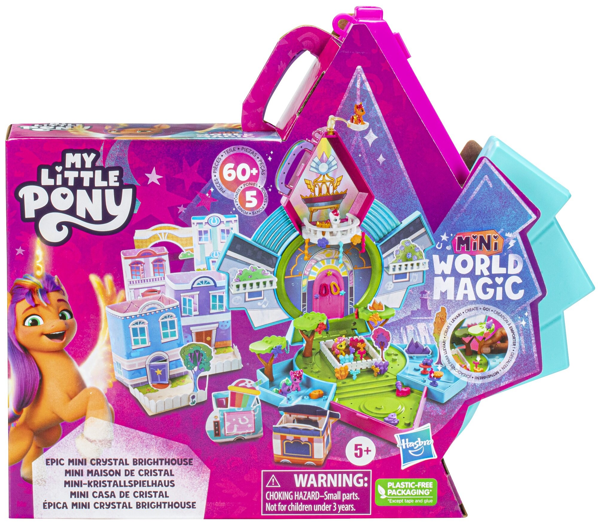 HASBRO My Little Pony Mini World Magic Mini kryształowy domek F38755L0 ...