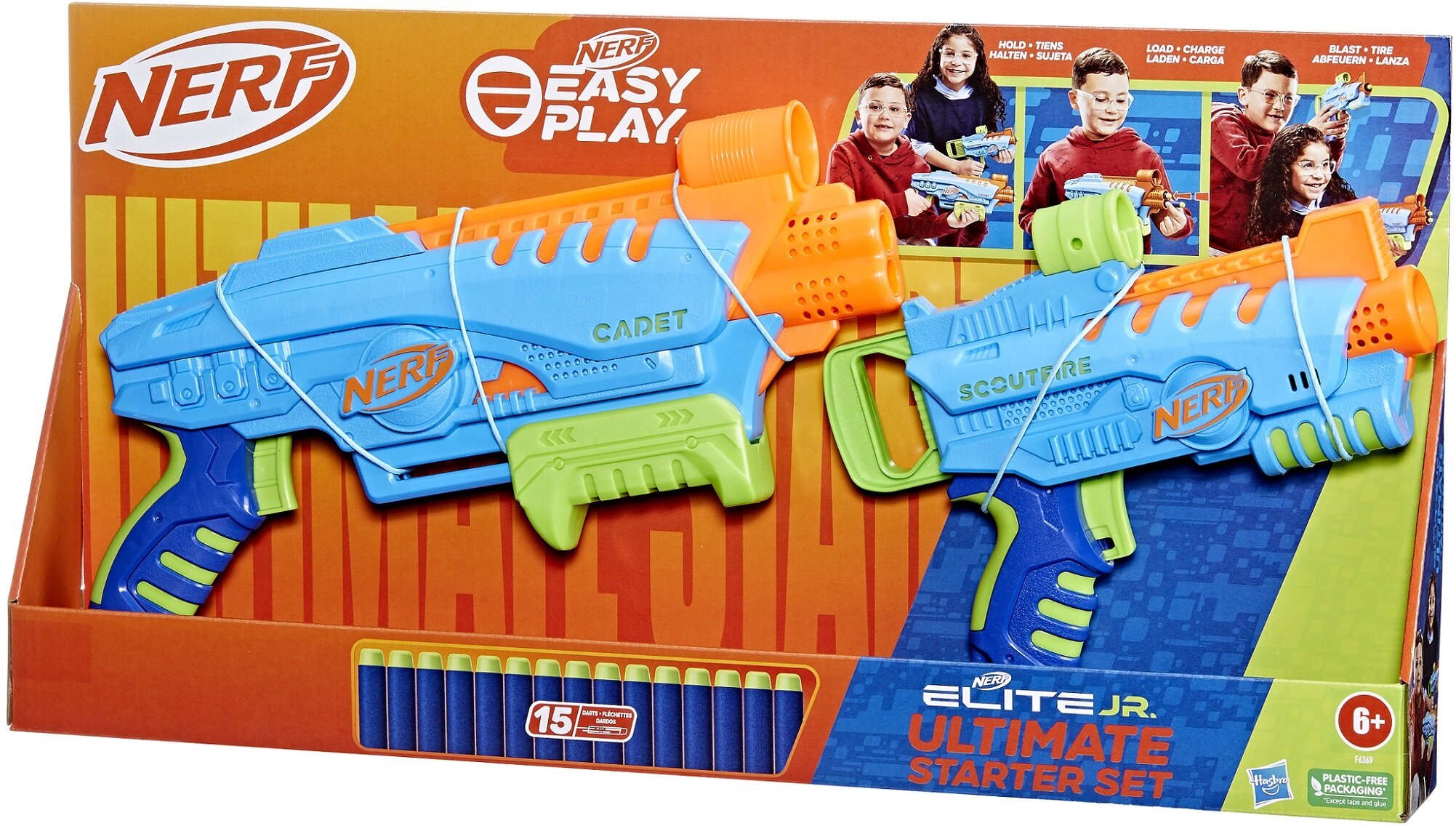 Wyrzutnia NERF Elite JR Ultimate Starter Set F6369EU4 - niskie ceny i ...