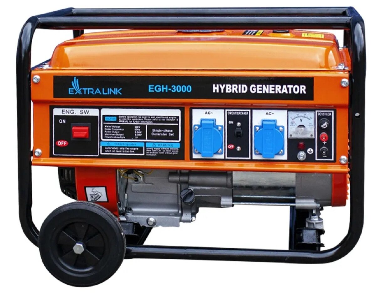EXTRALINK Hybrydowy EGH-3000 Agregat prądotwórczy - niskie ceny i opinie w Media Expert