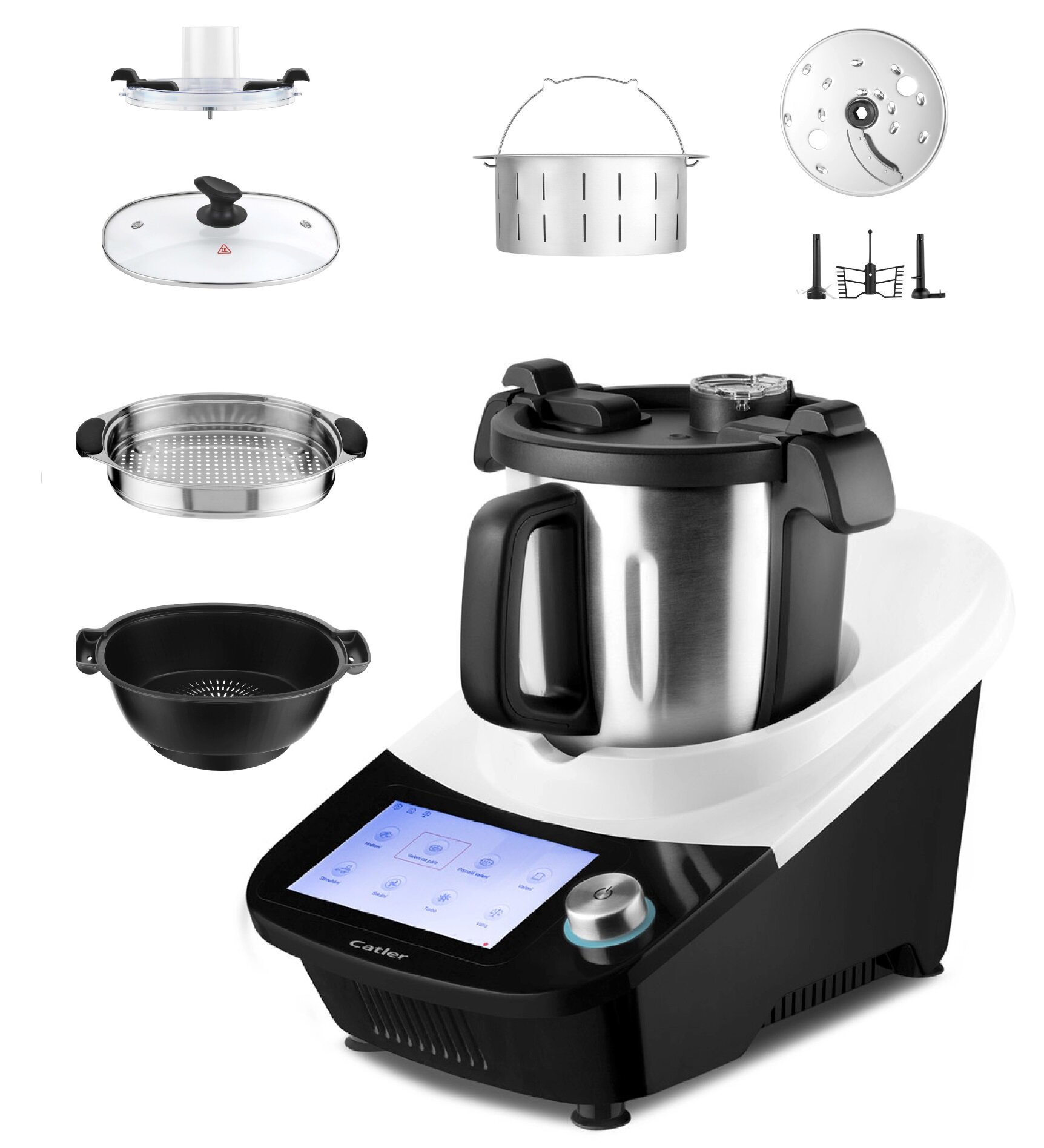 CATLER TC 9010 1400W z wbudowaną wagą i funkcją gotowania Robot ...