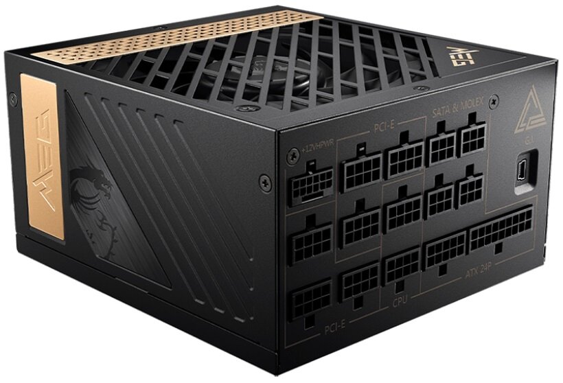 MSI MEG AI1300P 1300W 80 Plus Platinum PCIe5.0 Zasilacz - niskie ceny i ...