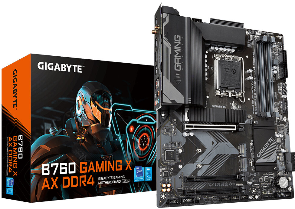 GIGABYTE B760 Gaming X AX DDR4 Płyta główna - niskie ceny i opinie w Media Expert