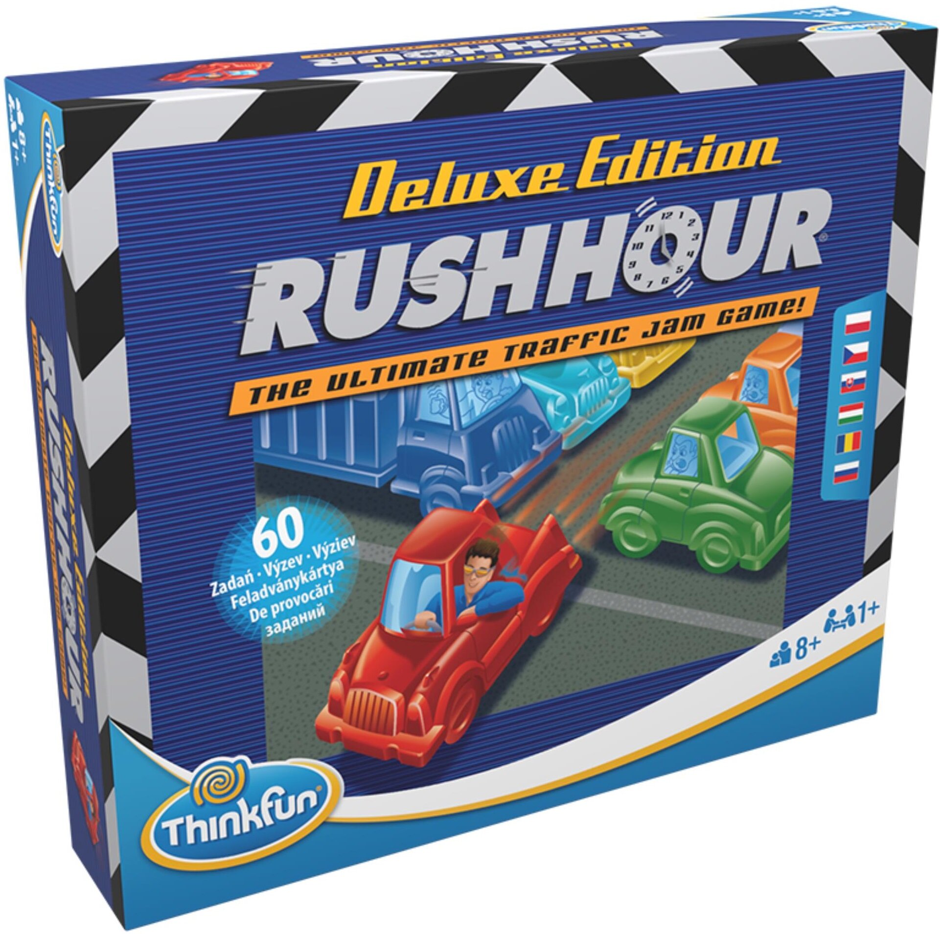 THINKFUN Rush Hour Deluxe 76519 Gra logiczna - niskie ceny i opinie w Media Expert