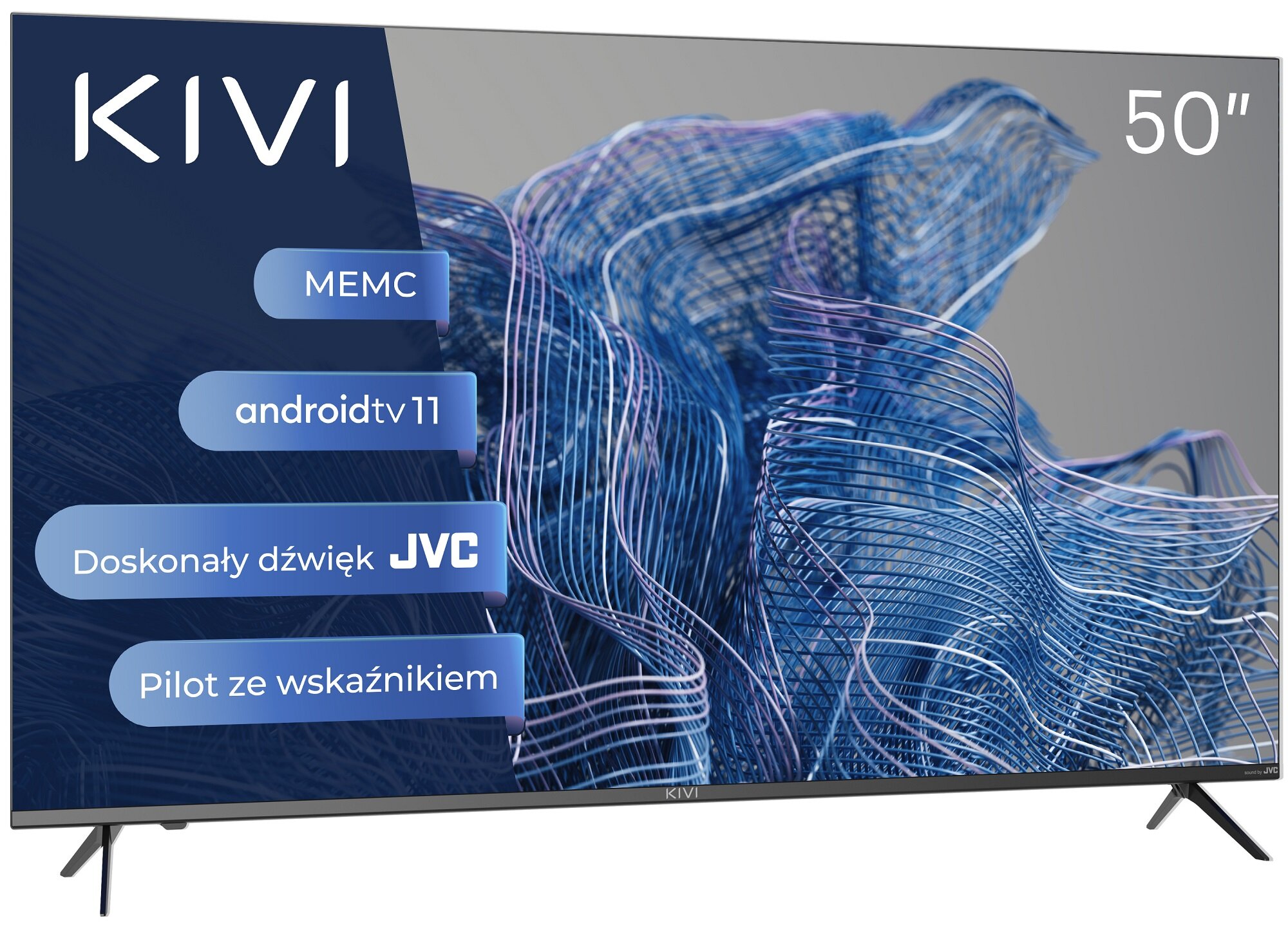 KIVI 50U750NB 50" LED 4K Android TV Telewizor - niskie ceny i opinie w ...
