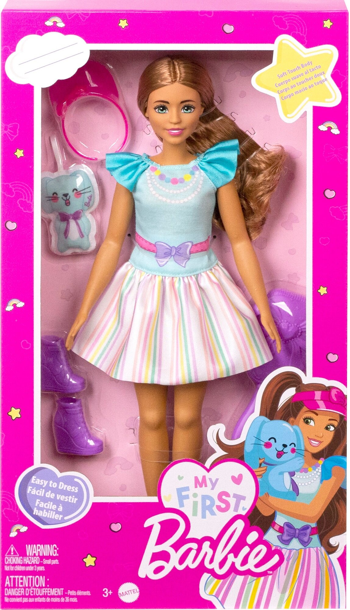 Barbie Moja pierwsza Barbie Teresa HLL21 Lalka - niskie ceny i opinie w ...