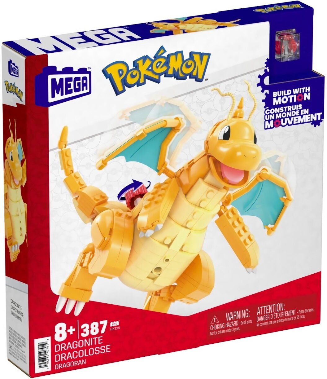 MEGA Pokemon Dragonite HKT25 Klocki plastikowe - niskie ceny i opinie w ...