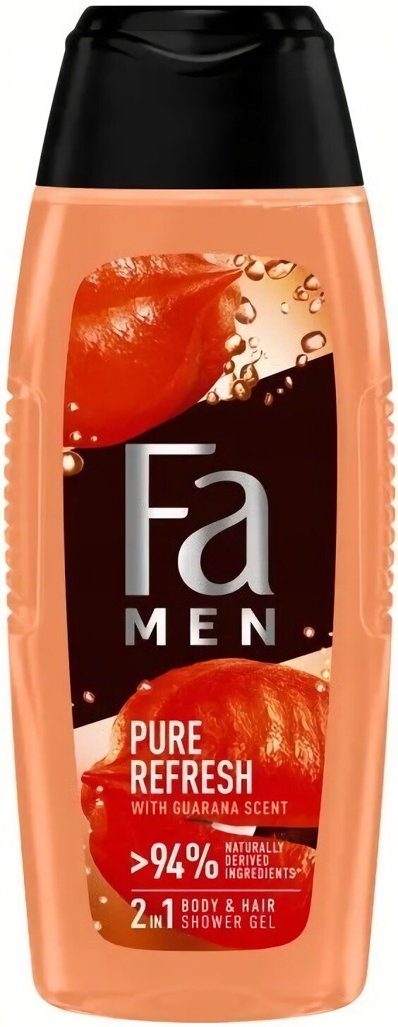 FA Men Pure Refresh Guarana 400 ml Żel - niskie ceny i opinie w Media ...