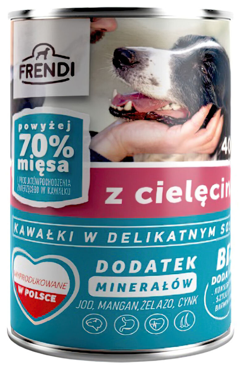 FRENDI Cielęcina 400 g Karma dla psa - niskie ceny i opinie w Media Expert