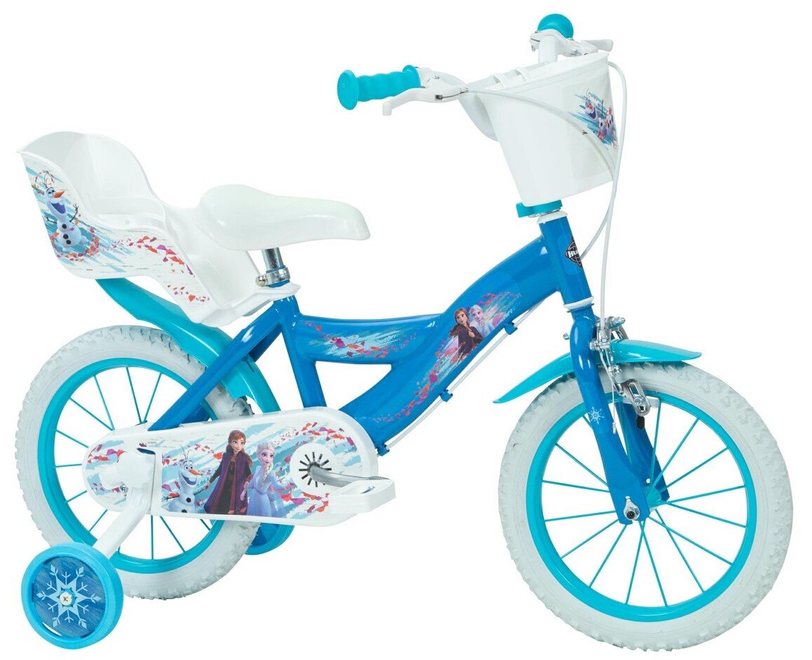 DISNEY Kraina Lodu 14 cali dla dziewczynki Rower dziecięcy - niskie ...