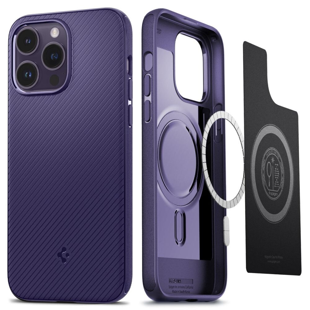 SPIGEN Mag Armor do Apple iPhone 14 Pro Max Fioletowy Etui - niskie ...