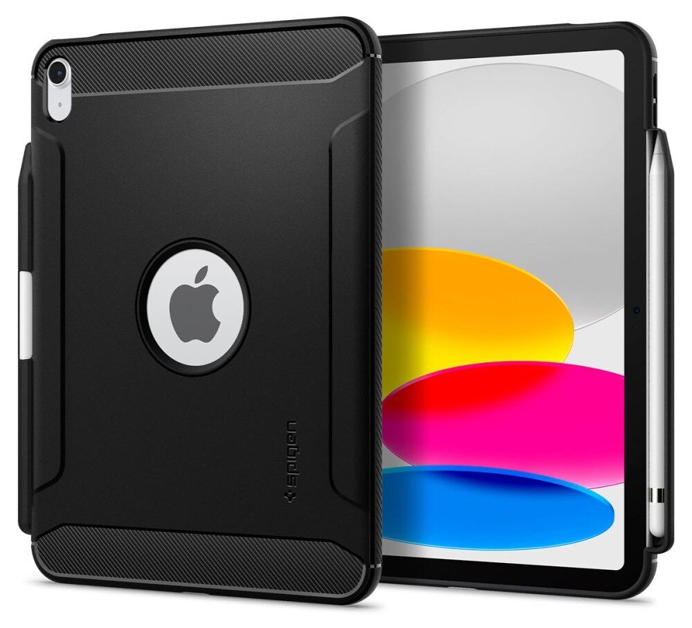 SPIGEN Rugged Armor Czarny Etui na iPad - niskie ceny i opinie w Media ...