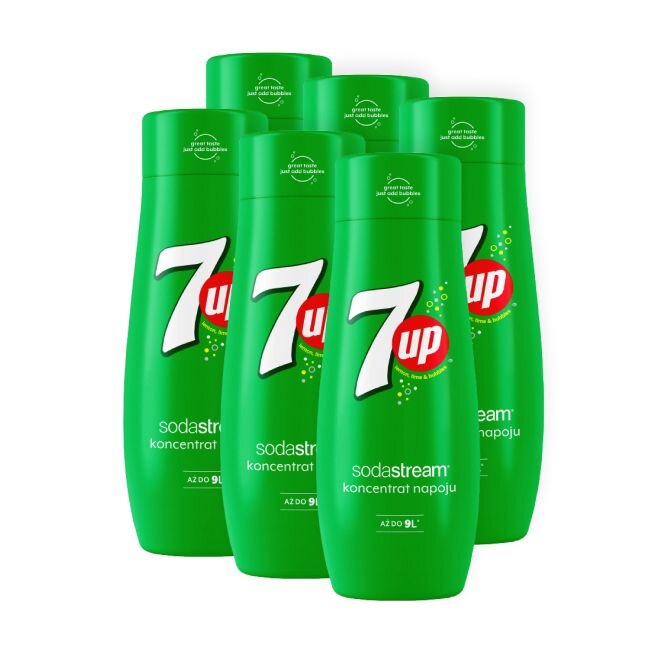 SODASTREAM 7UP 6 x 440 ml Syrop - niskie ceny i opinie w Media Expert