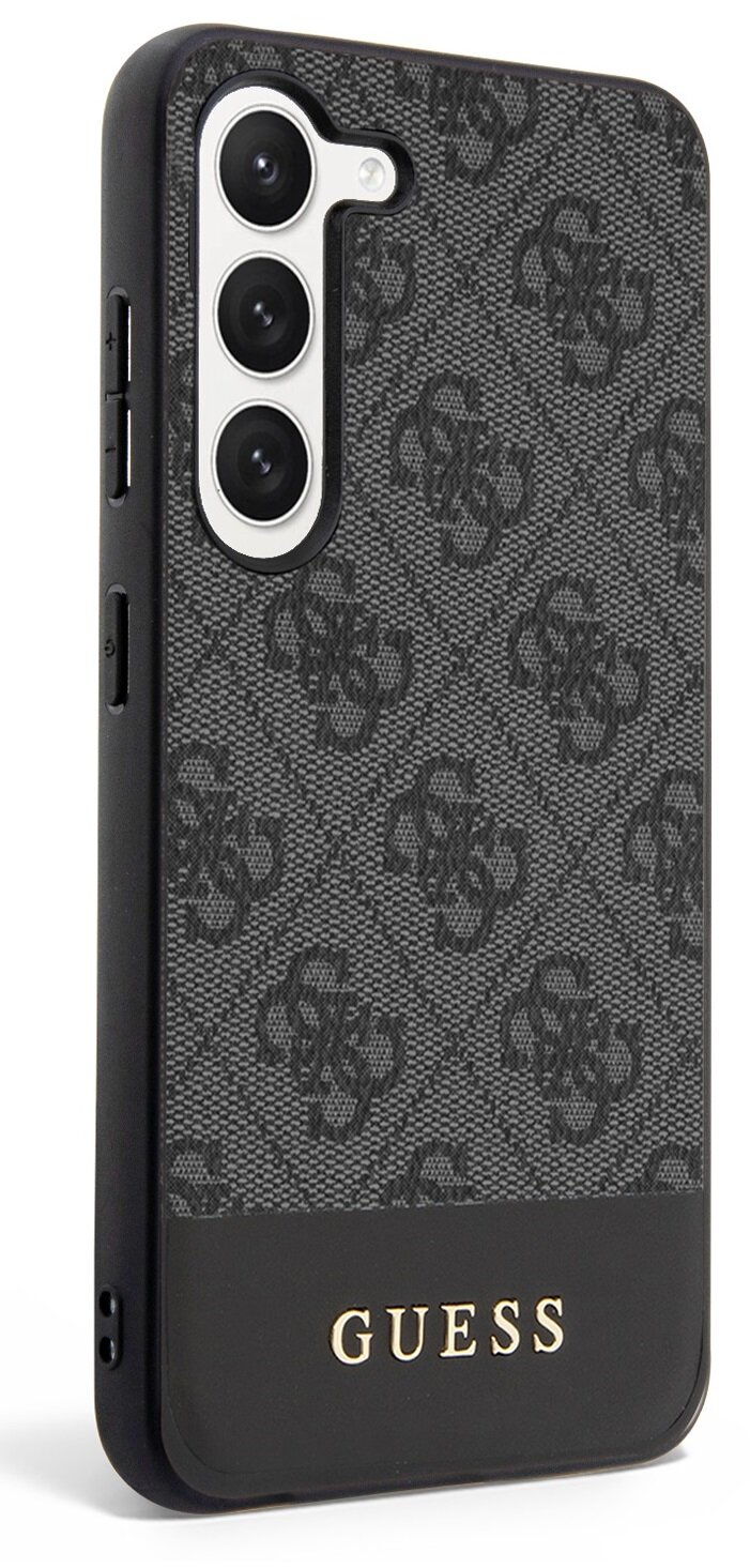 GUESS 4G Stripe Collection do Samsung Galaxy S23 Czarny Etui - niskie ...