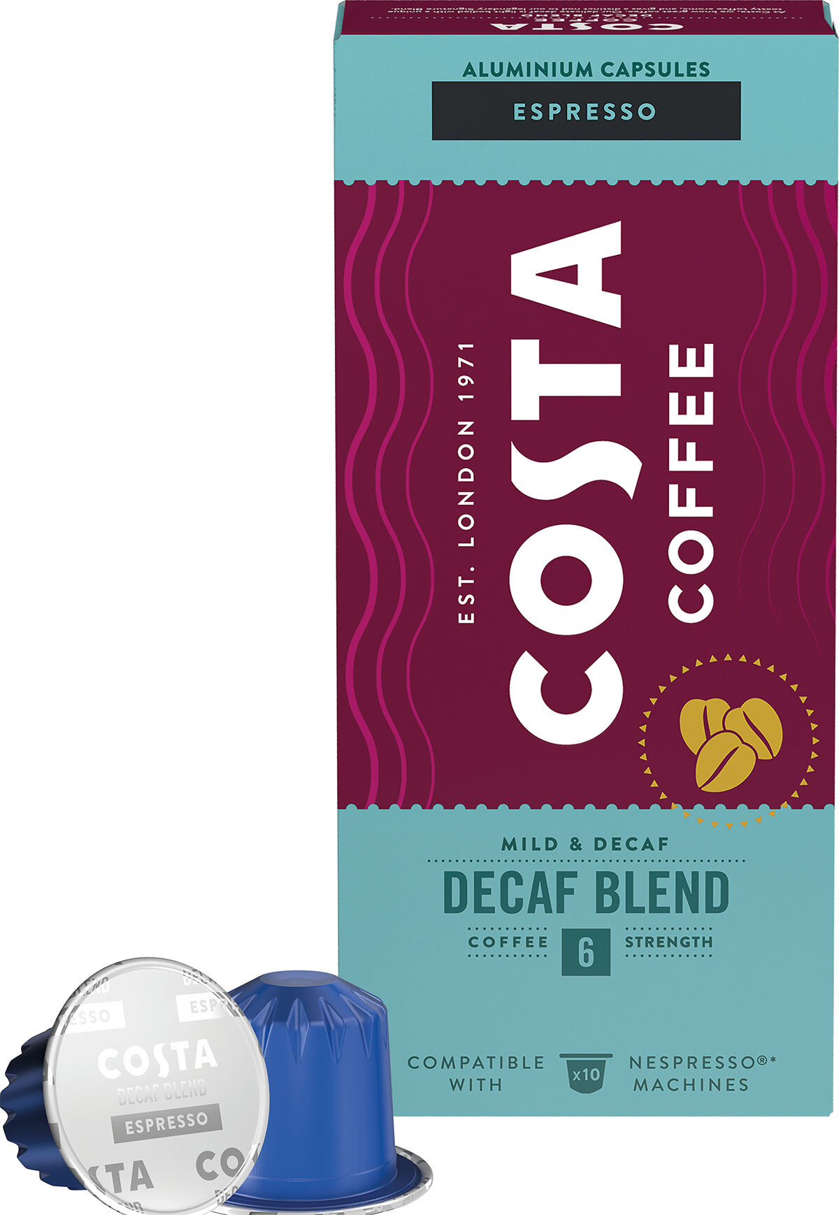 COSTA COFFEE Decaf Blend Espresso Bezkofeinowe do ekspresu Nespresso ...