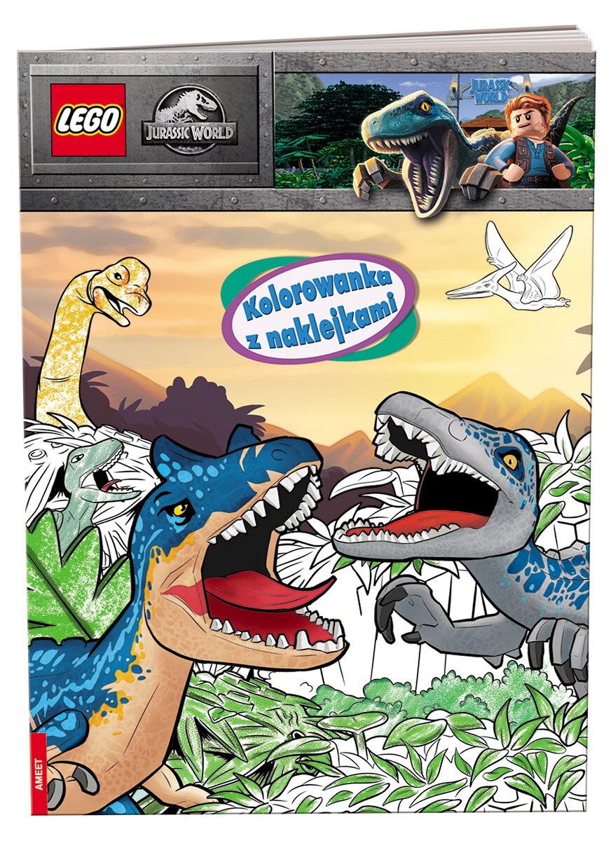 Kolorowanka LEGO Jurassic World NA-6204 - niskie ceny i opinie w Media ...