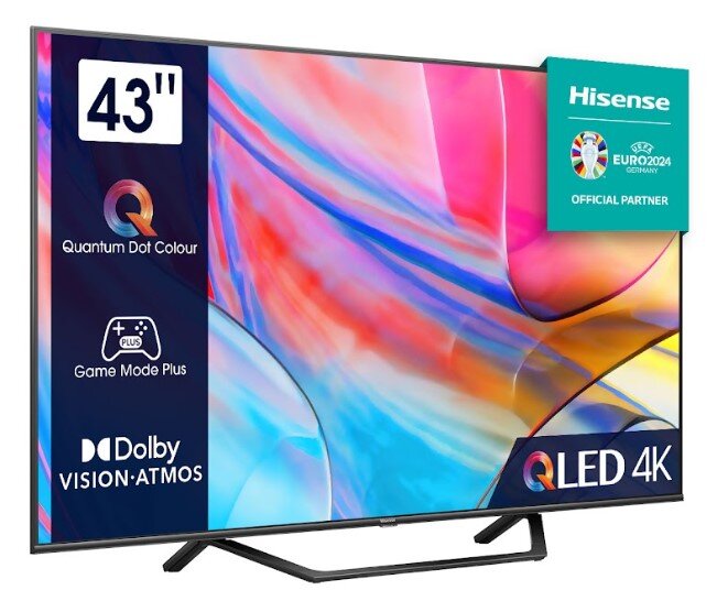 HISENSE 43A7KQ 43'' QLED 4K VIDAA Dolby Atmos Dolby Vision Telewizor - niskie ceny i opinie w ...
