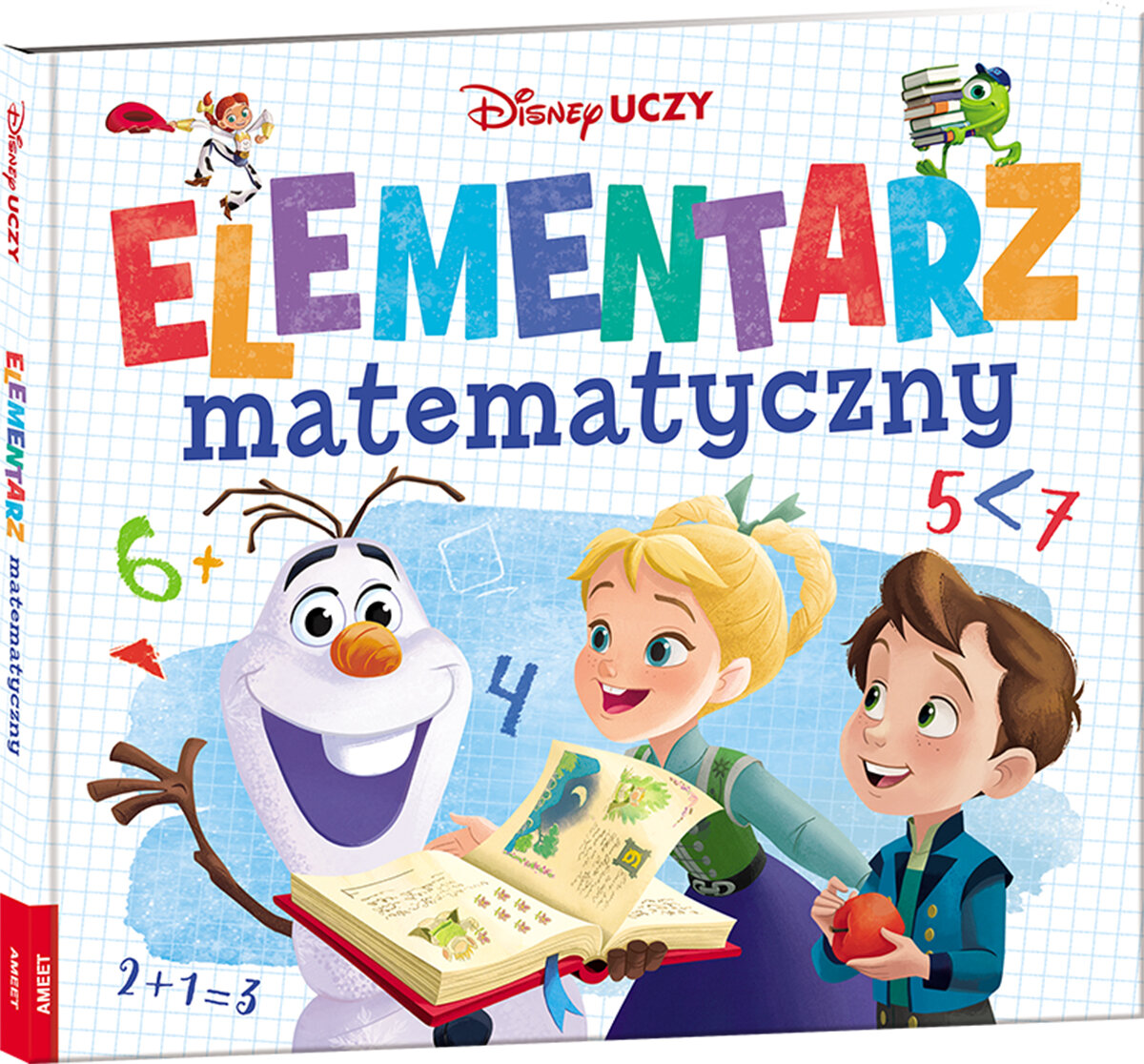 Książka dla dzieci Disney Uczy Elementarz matematyczny UEM-9301 ...