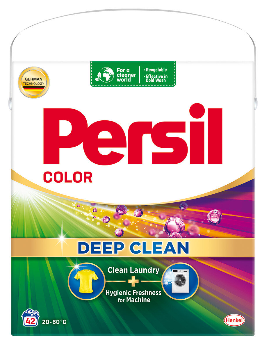 PERSIL Deep Clean Color 2.52 kg Proszek do prania - niskie ceny i ...