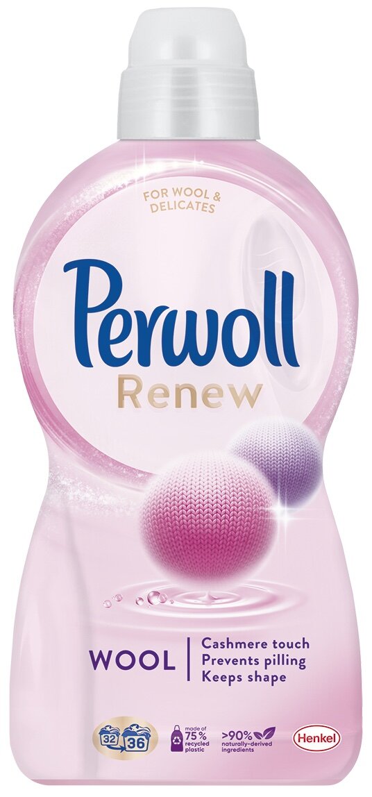 PERWOLL Renew Wool 1980 ml Płyn do prania - niskie ceny i opinie w ...