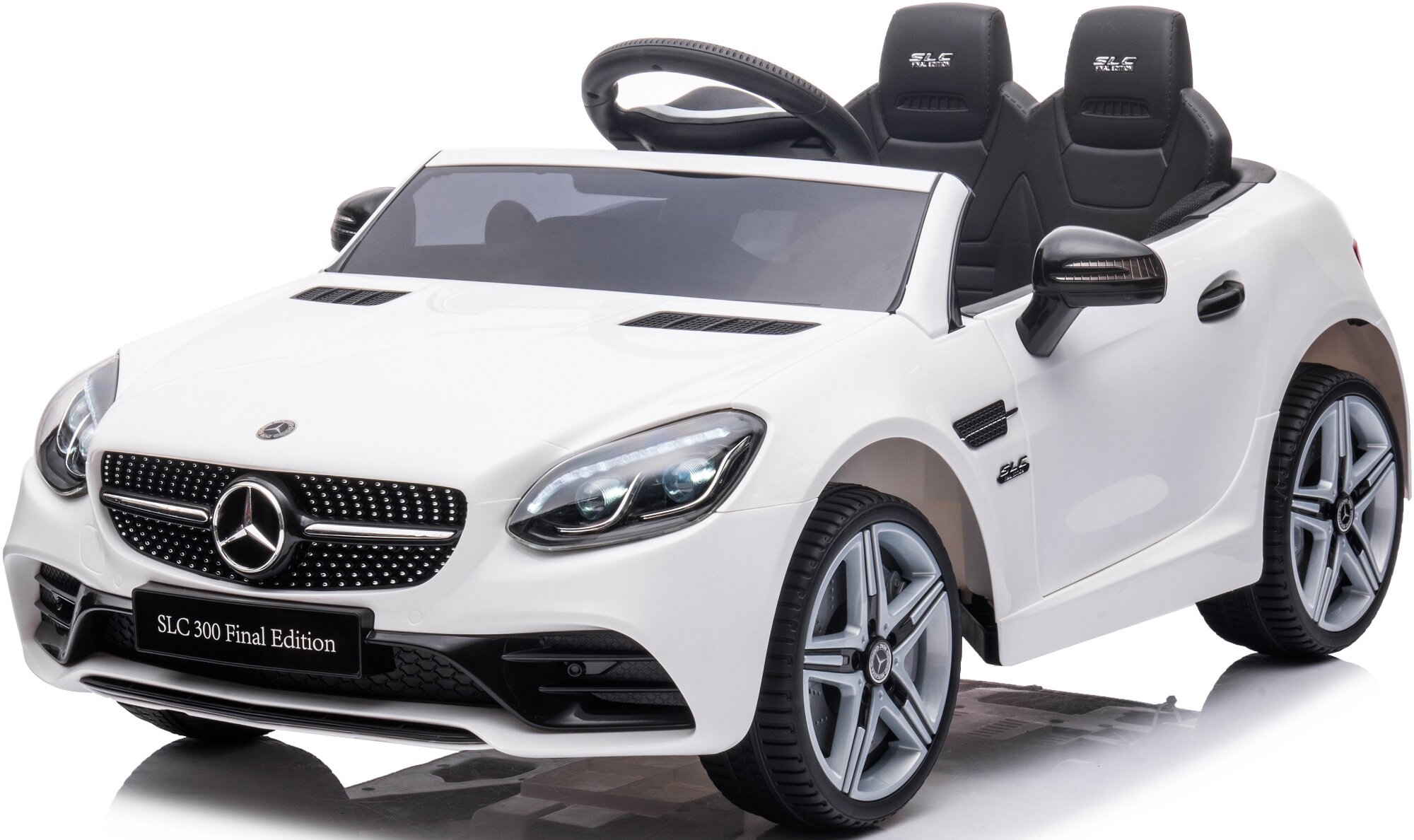 SUN BABY Mercedes Benz SLC300 Biały Samochód dla dziecka - niskie ceny ...