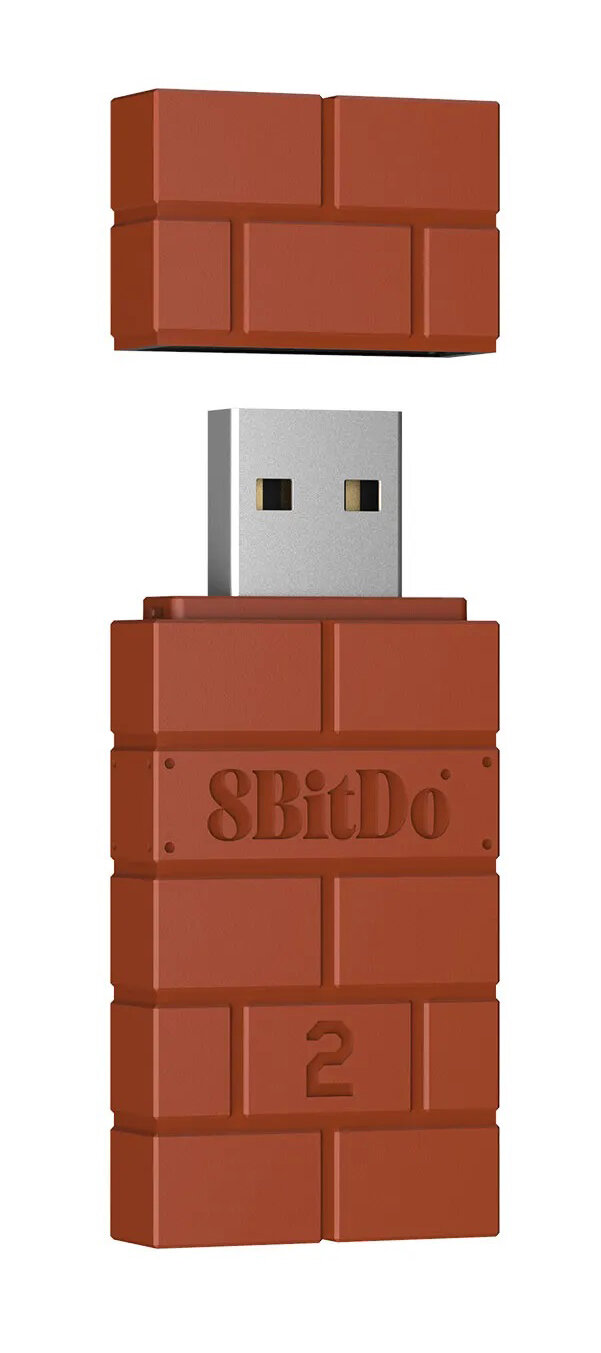 8BITDO Wireless Adapter 2 Brązowy Adapter - niskie ceny i opinie w ...